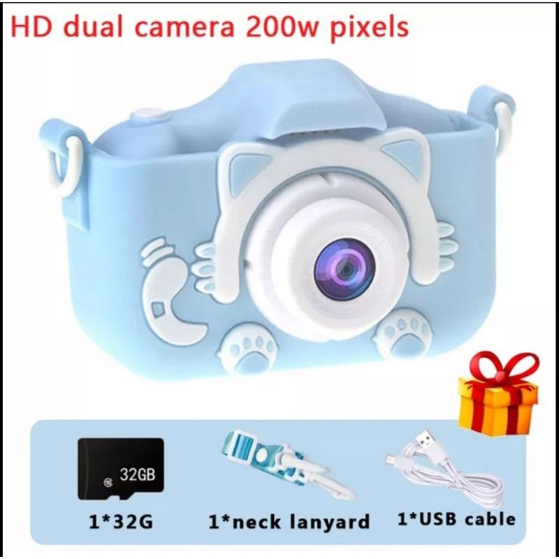 Jual 32 GB MEMORY Kamera Anak HD Digital 32Gb Kamera Anak 2 Inch Lucu ...