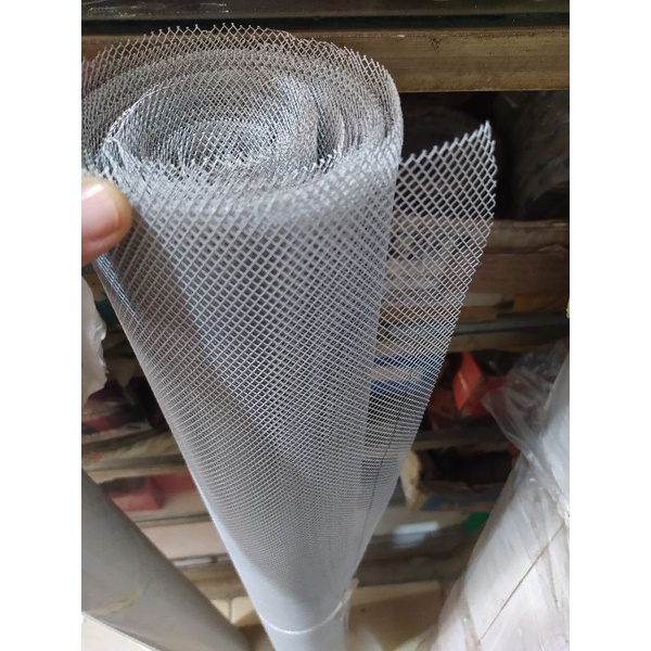 Jual KAWAT NYAMUK BAJA PVC COATED EXPANDED METAL MESH. HARGA PER METER ...