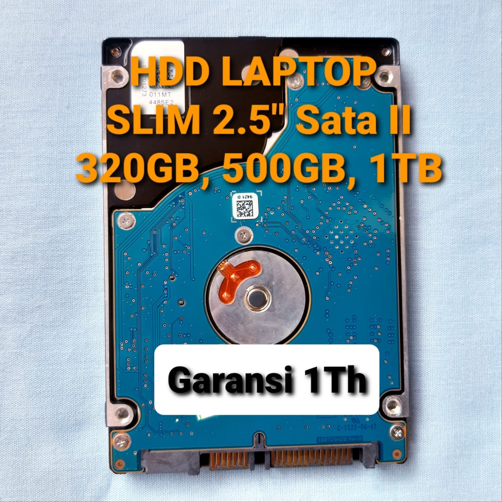 Jual HARDISK LAPTOP 500GB SLIM SATA 2.5 INCI - HDD INTERNAL LAPTOP ...