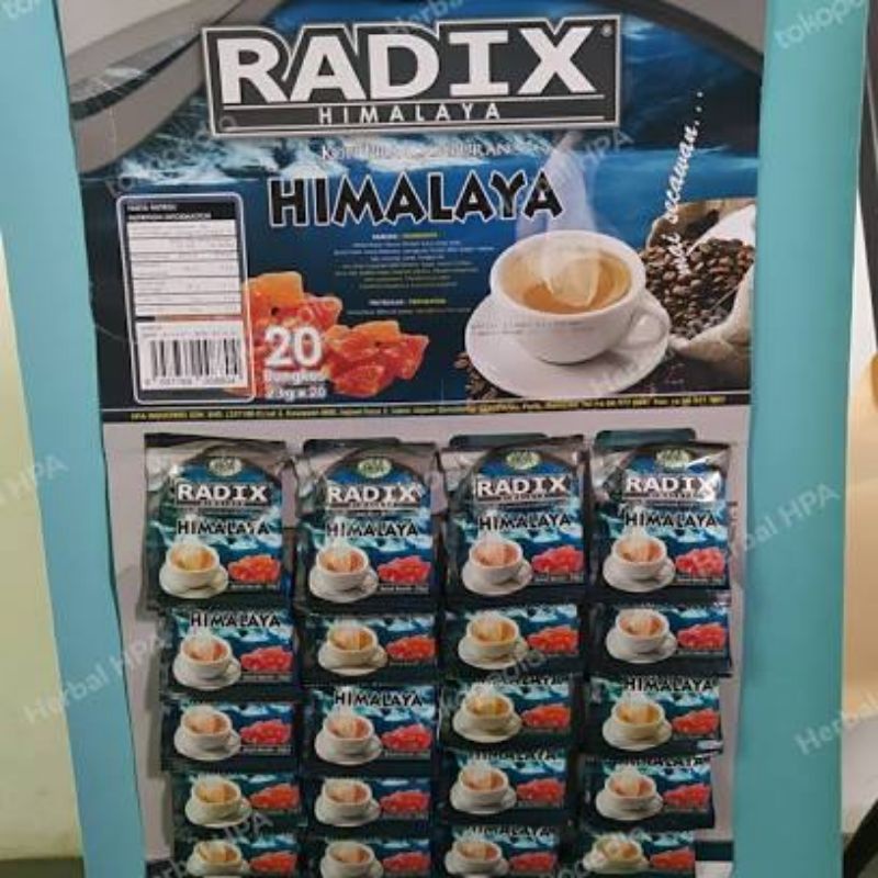Jual Kopi Radix Himalaya Papan Hpa | Shopee Indonesia