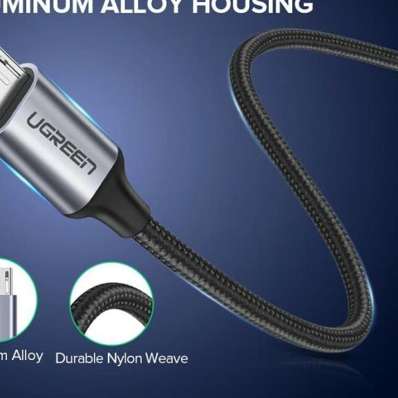 Jual Ugreen Micro USB Cable 2,4A Fast Charging - Kabel Data 1,5m - 2 m ...
