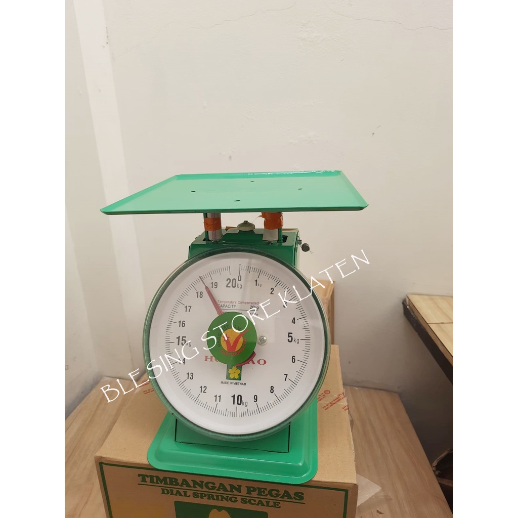 Jual TIMBANGAN PEGAS 20KG / DIAL SPRING SCALE VIETNAM / TIMBANGAN ...