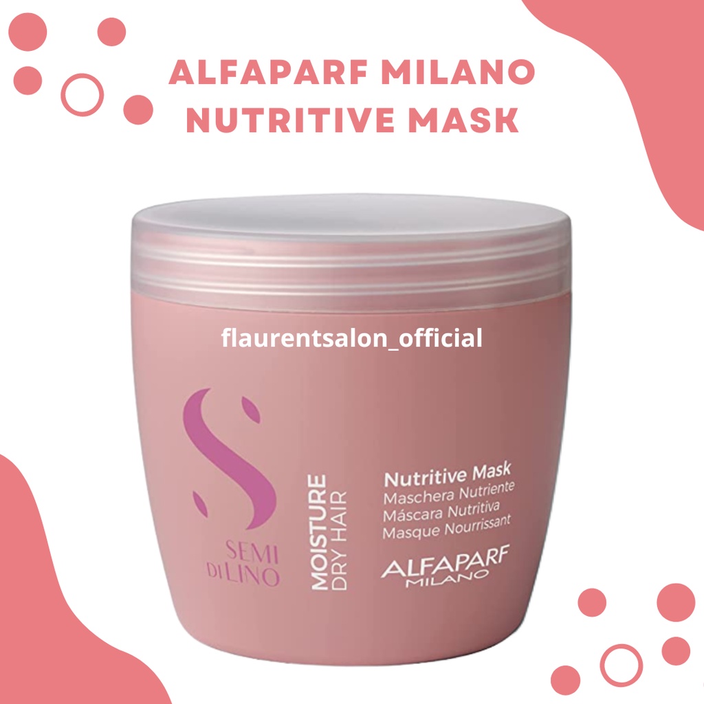 Jual Alfaparf Milano Moisture Dry Hair Nutritive Mask Hair Mask 500ml ...