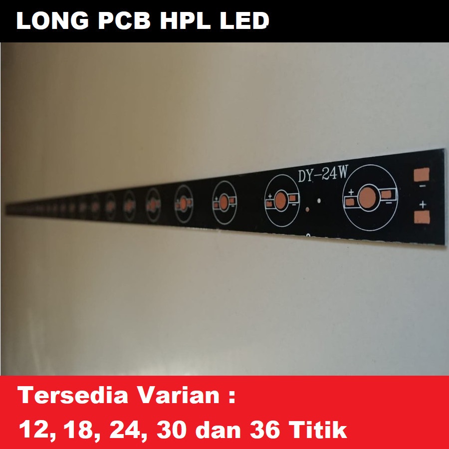 Jual Long Aluminium PCB HPL 24 LED 24W 24 watt 960x26mm Akuarium ...