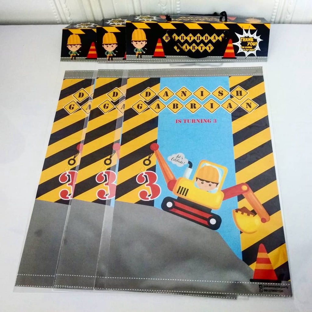 Jual plastik snack excavator/ plastik snack konstruksi/ plastik ...