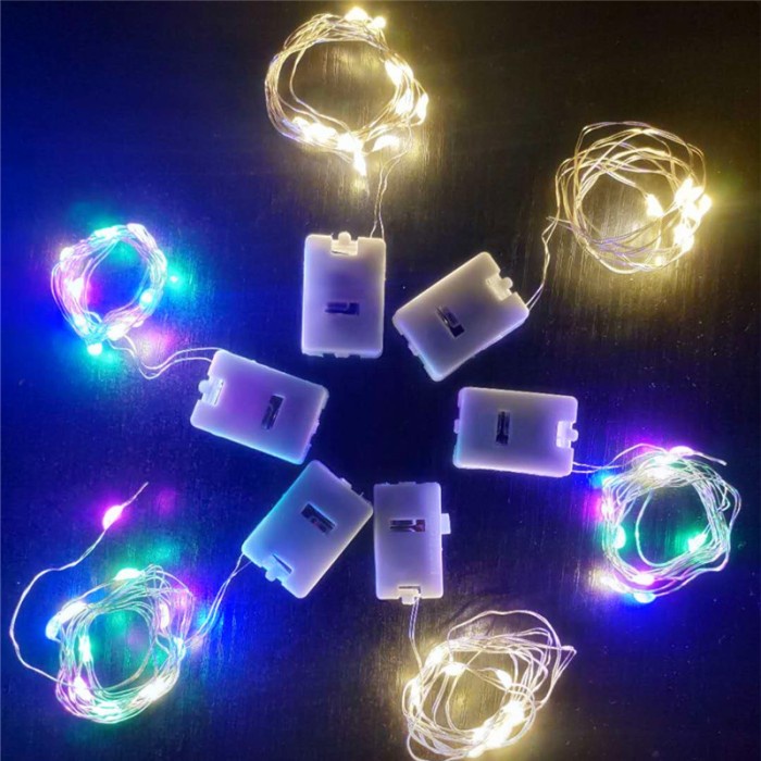Jual NEW Lampu String LED 1M Kawat Hias / Dekorasi Lampu Tumblr Natal ...