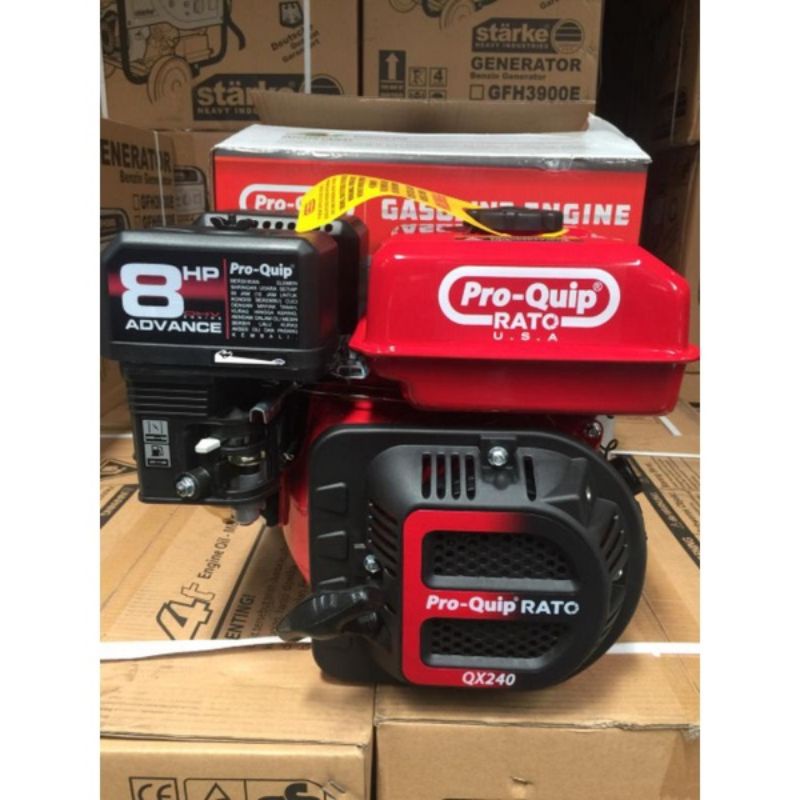Jual Gasoline engine / mesin penggerak serbaguna 4tak 9hp 9pk PRO QUIP ...