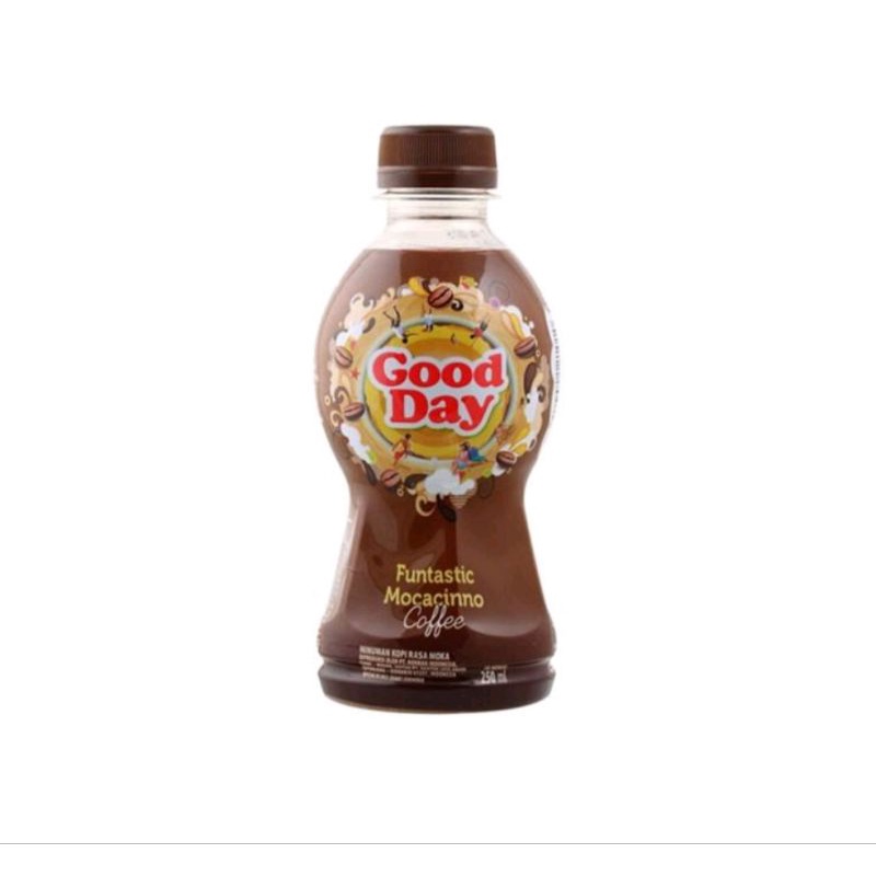 Jual minuman goodday botol rasa mocacino 250ml | Shopee Indonesia