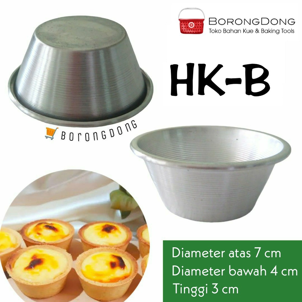 Jual Cetakan Tartlet / Hokkaido / Tartlet / Portugese Egg/ Muffin (1 ...