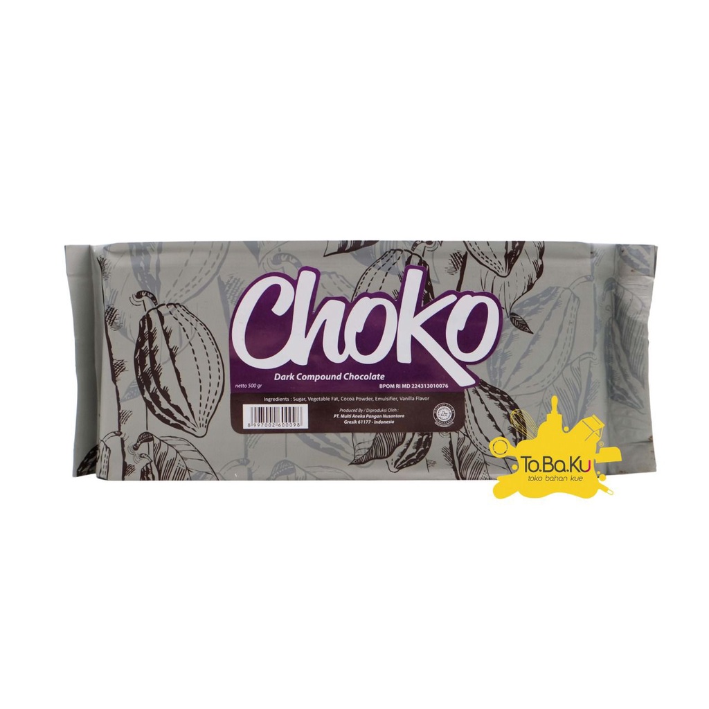 Jual Choko Dark Compound 500gr | Shopee Indonesia