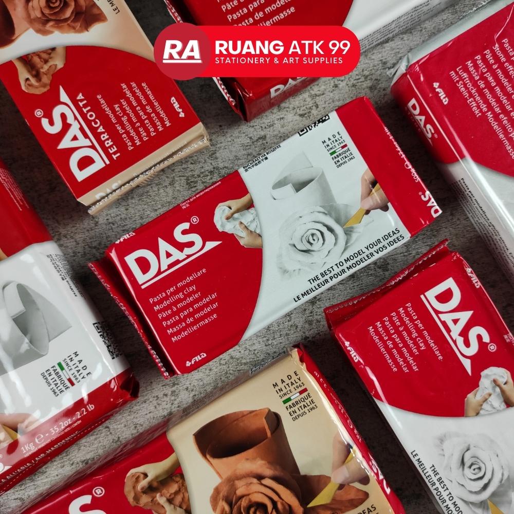 Jual DAS Modelling Air Drying Clay 500gr / 1000gr - White / Stone ...