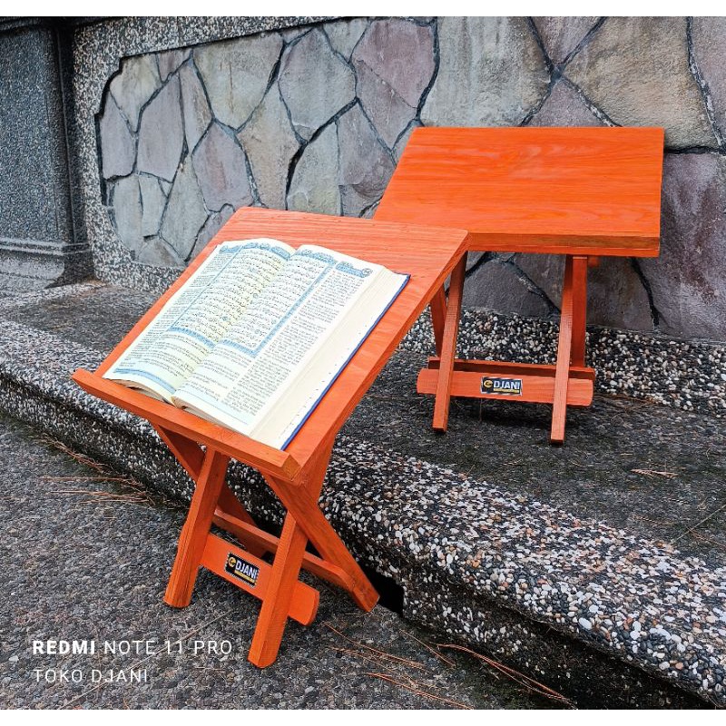 Jual Rekal/ Meja Portable/ Rehal/ Dampar/ Meja Baca Al Quran Model ...