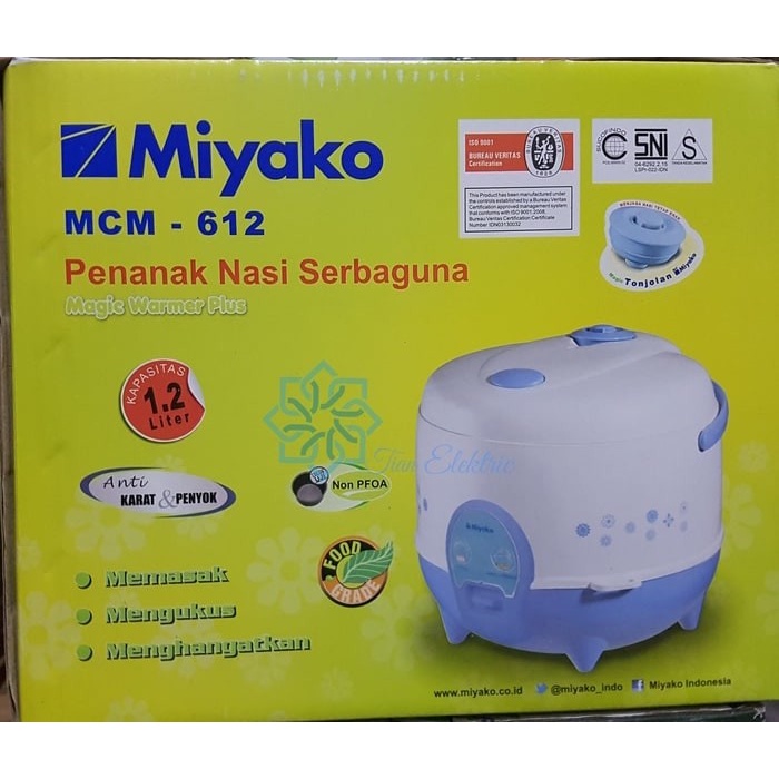 Jual Miyako Mcm-612 Magiccom / Rice Cooker | Shopee Indonesia