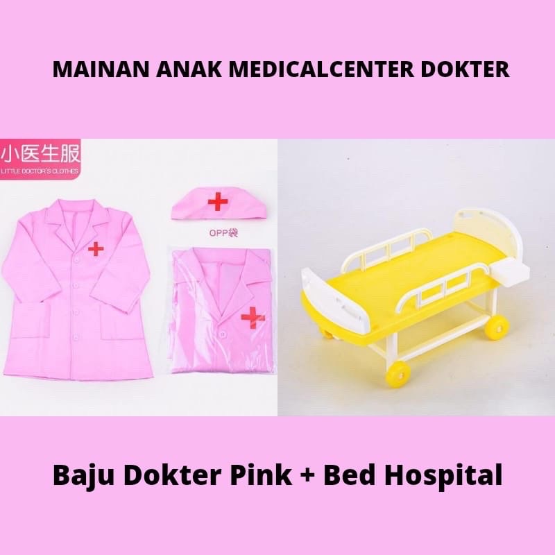 Jual Baju dokter/Bed Hospital/Mainan dokteran anak-anak | Shopee Indonesia