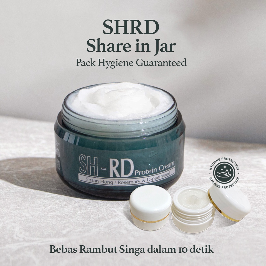 Jual SHRD Protein Cream ORIGINAL | Share in Jar 10ml | Vitamin Rambut ...