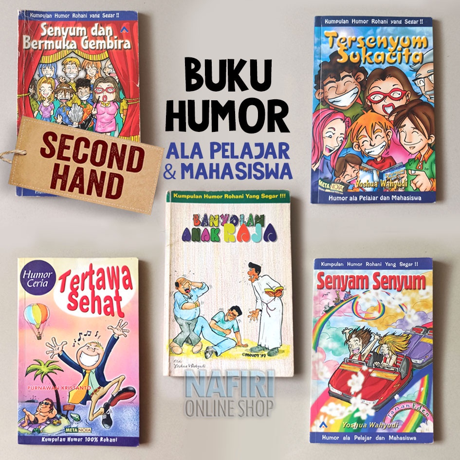 Jual BUKU KUMPULAN CERITA HUMOR YANG SEGAR ALA PELAJAR MAHASISWA JOKE ...