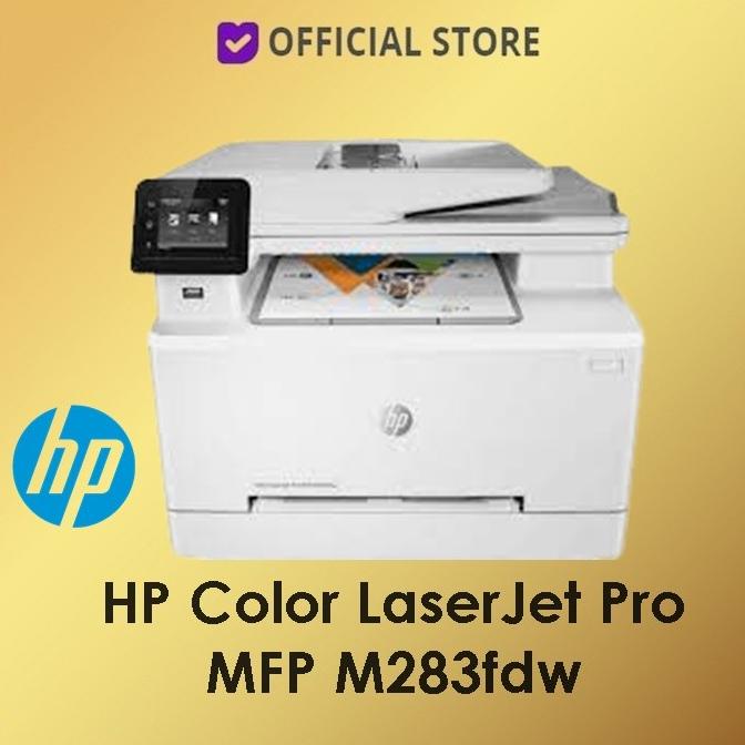 Jual PRINTER HP LASERJET COLOR PRO MFP M283FDW - M283fdw | Shopee Indonesia
