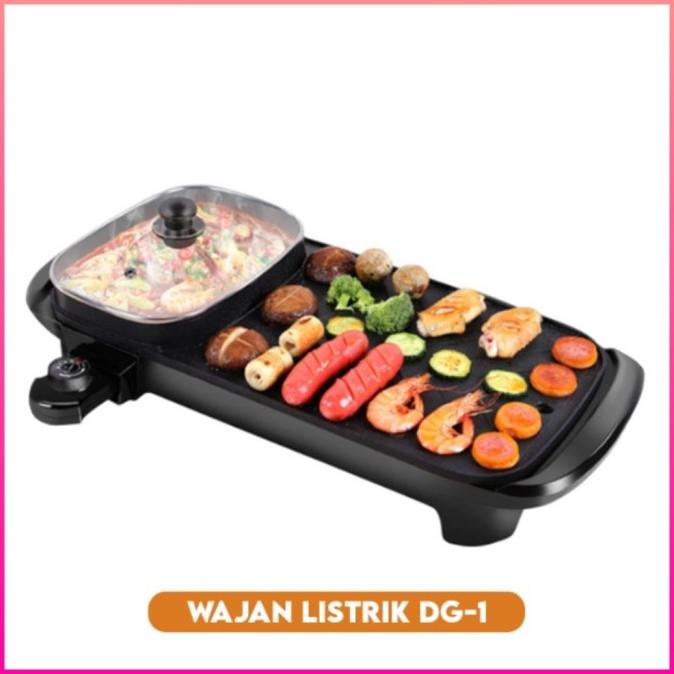 Jual MINI ELECTRIC PANCI LISTRIK PANCI MODEL GRILL PAN STEAMBOAT ALAT ...