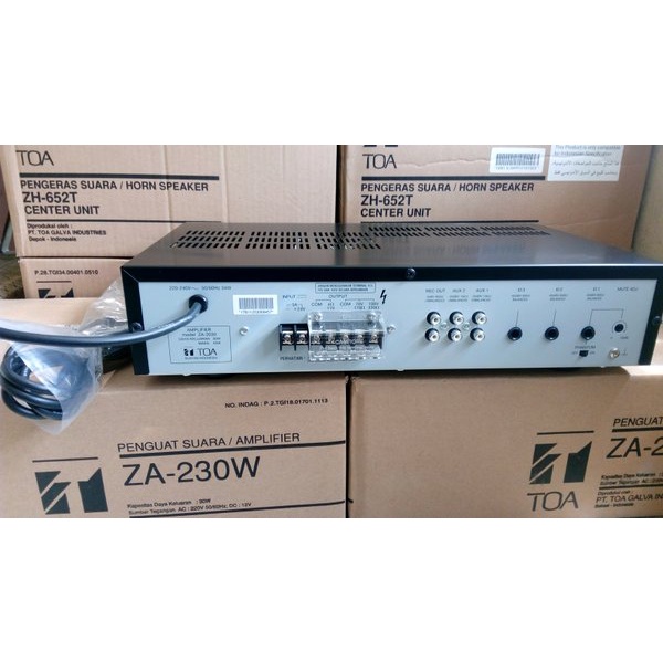 Jual Ampli TOA / Mixer Power Amplifier TOA ZA 2030 | Shopee Indonesia