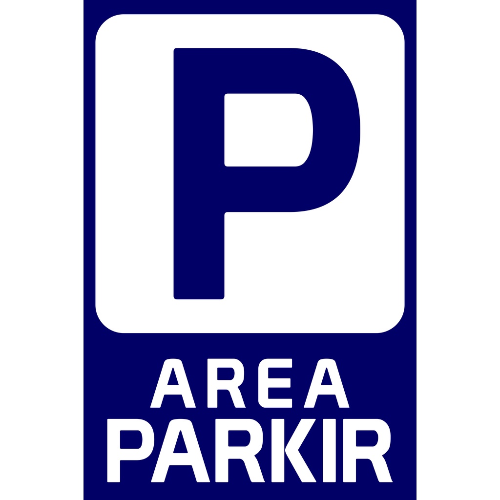 Jual Banner Area Parkir ukuran 40x60 | Shopee Indonesia