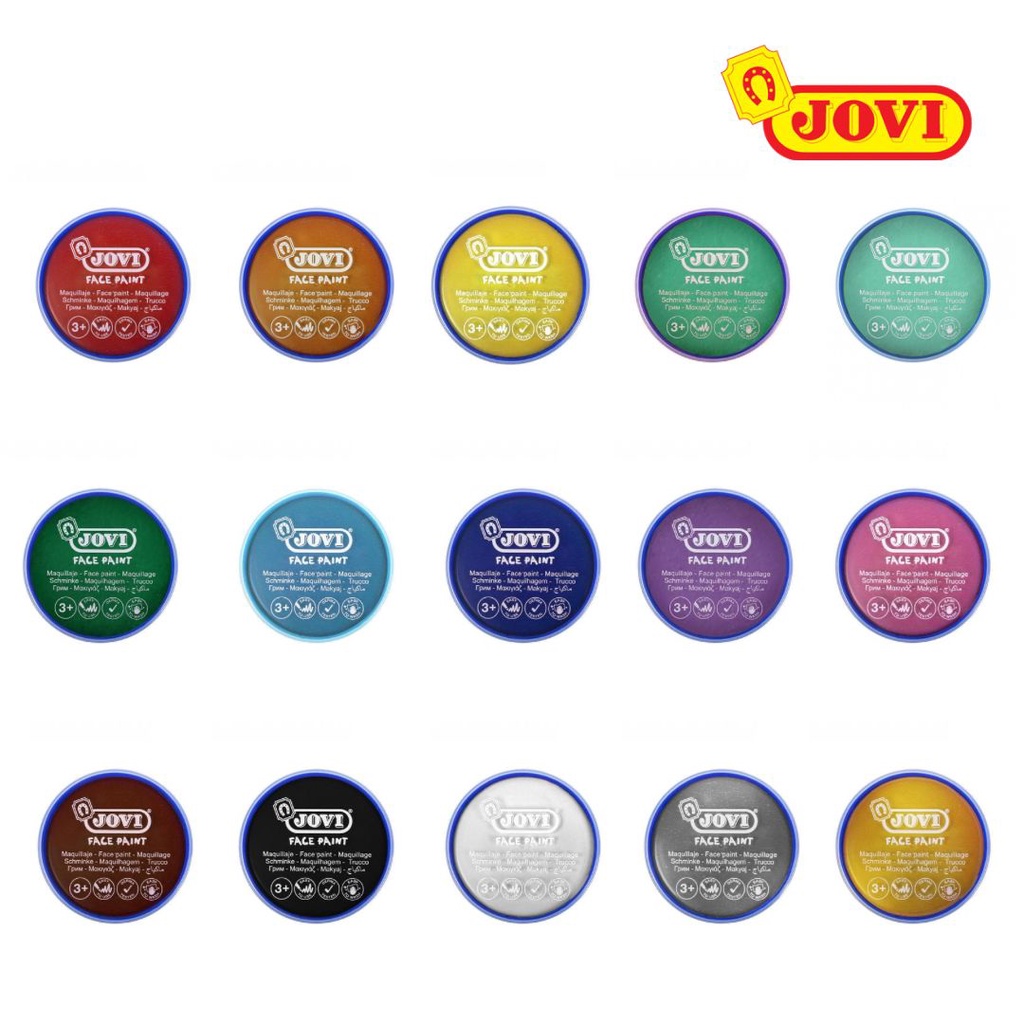 Jual JOVI Cream Face Paint 8ml Cat Lukis Wajah Cat | Shopee Indonesia