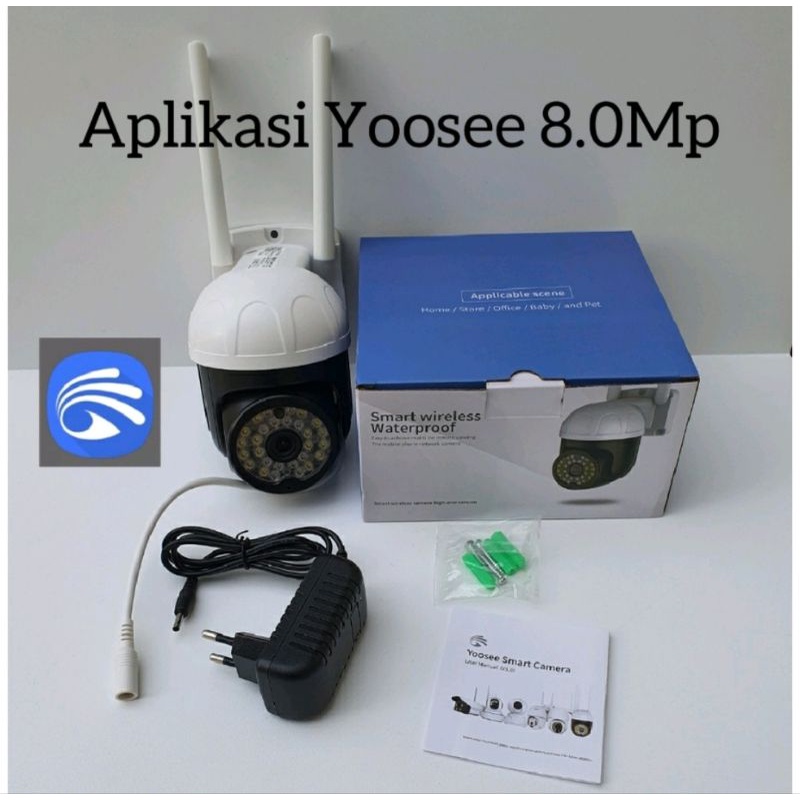 Jual IP CAM CAMERA CCTV YOOSEE OUTDOOR WIRELESS 8MP 1080P HD PTZ ...