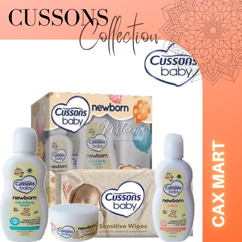 Jual CUSSONS Baby Newborn Pack / Baby Hampers | Shopee Indonesia