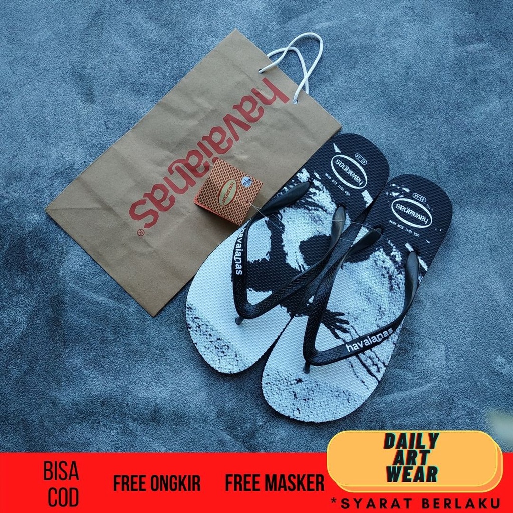 Jual SANDAL JEPIT MOTIF BATMAN DISTRO PREMIUM / SANDAL JEPIT PRIA KEREN ...