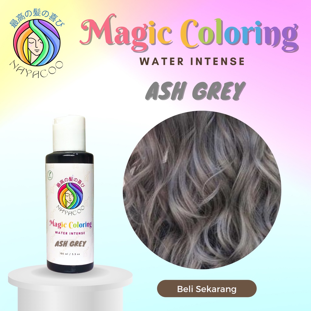 Jual ASH GREY COLORING WATER INTENSE | Shopee Indonesia