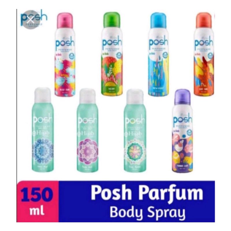 Jual POSH BODY SPRAY 150 ML | Shopee Indonesia