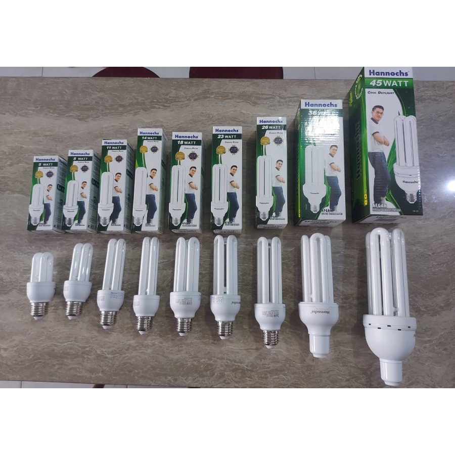 Jual LAMPU HANNOCHS PLC (36, 45, 62WATT) | Shopee Indonesia