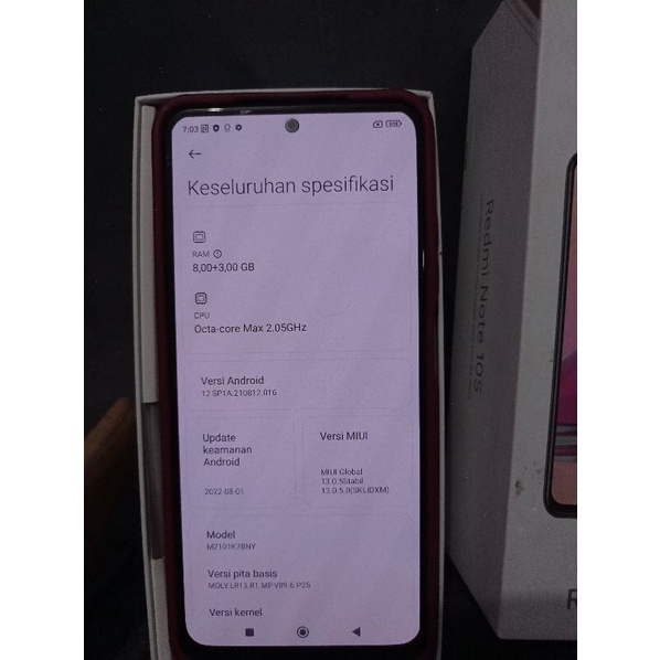 Jual xiaomi redmi note 10s 8/128 gb second | Shopee Indonesia