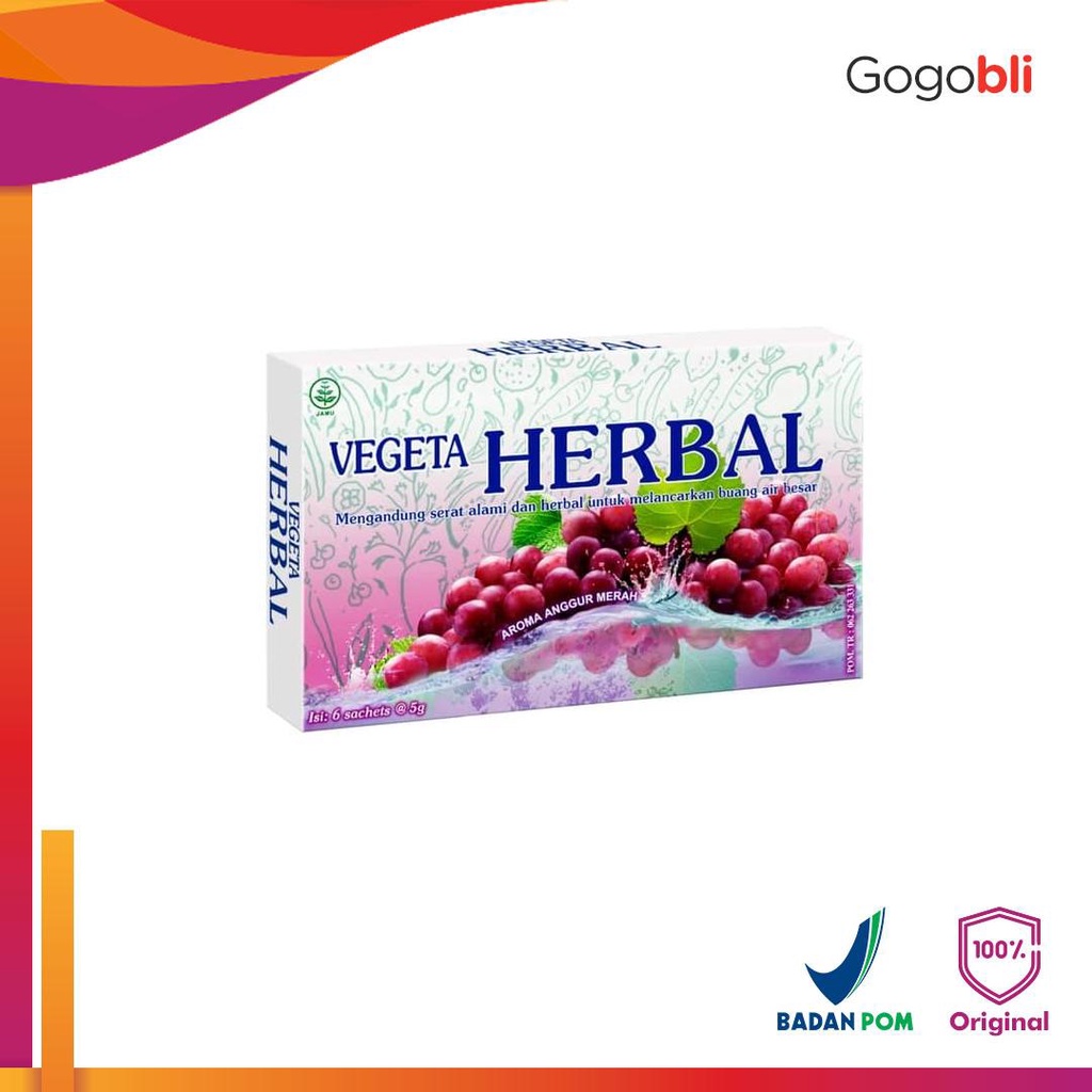 Jual Vegeta Herbal Box (6s@5gr) | Shopee Indonesia