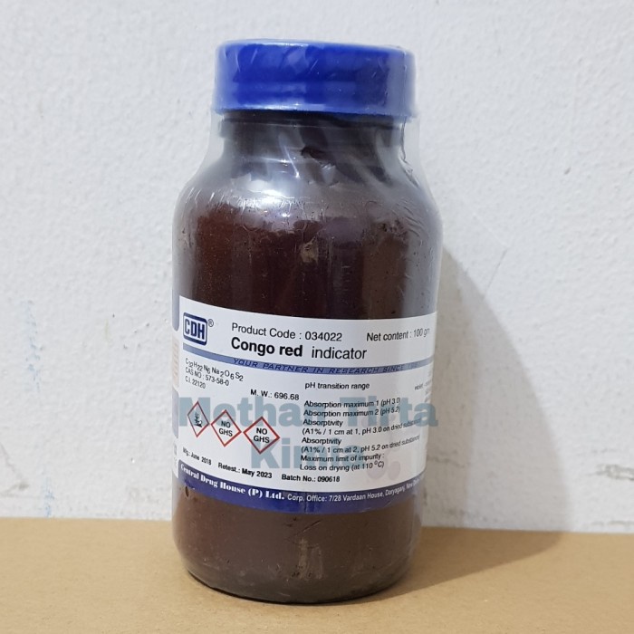 Jual CONGO RED INDICATOR | Shopee Indonesia