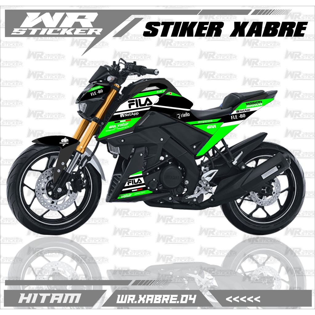 Jual Stiker Xabre - Sticker Striping Motor Yamaha Xabre List Variasi ...