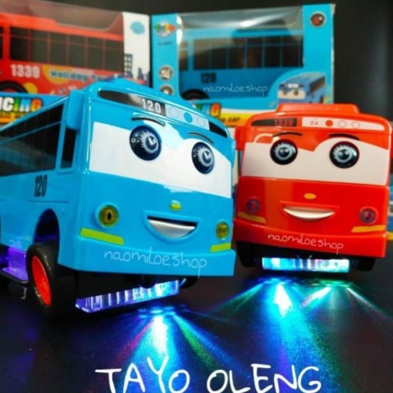 Jual Mainan Tayo The Little Bus Dancing Music Wagging Car | Shopee ...