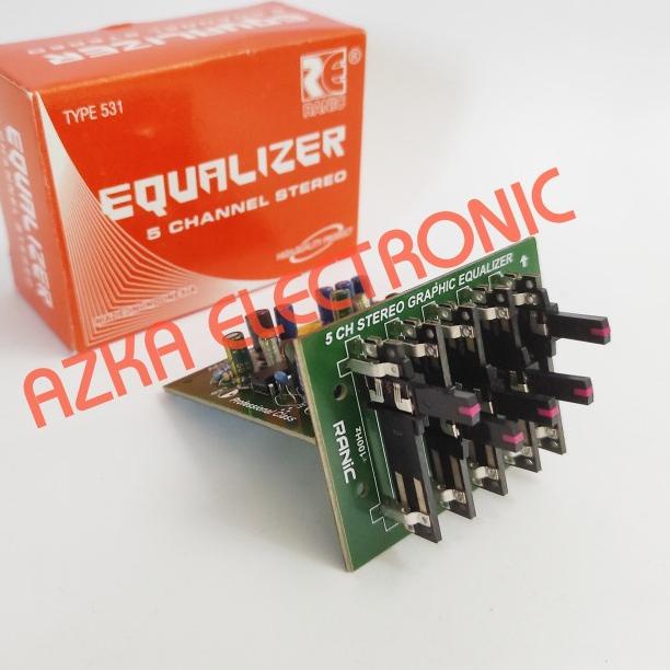 Jual Kit Equalizer 5 Channel Stereo | Shopee Indonesia