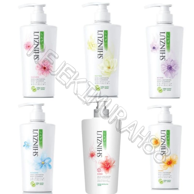 Jual Shinzui Body Cleanser Botol Pump 480ml promo Sabun Cair Shinzui ...