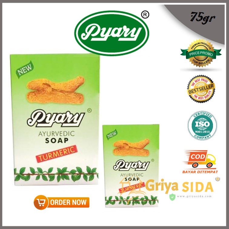 Jual Sabun Arab Pyary Ayurvedic Soap 100% Original | Shopee Indonesia
