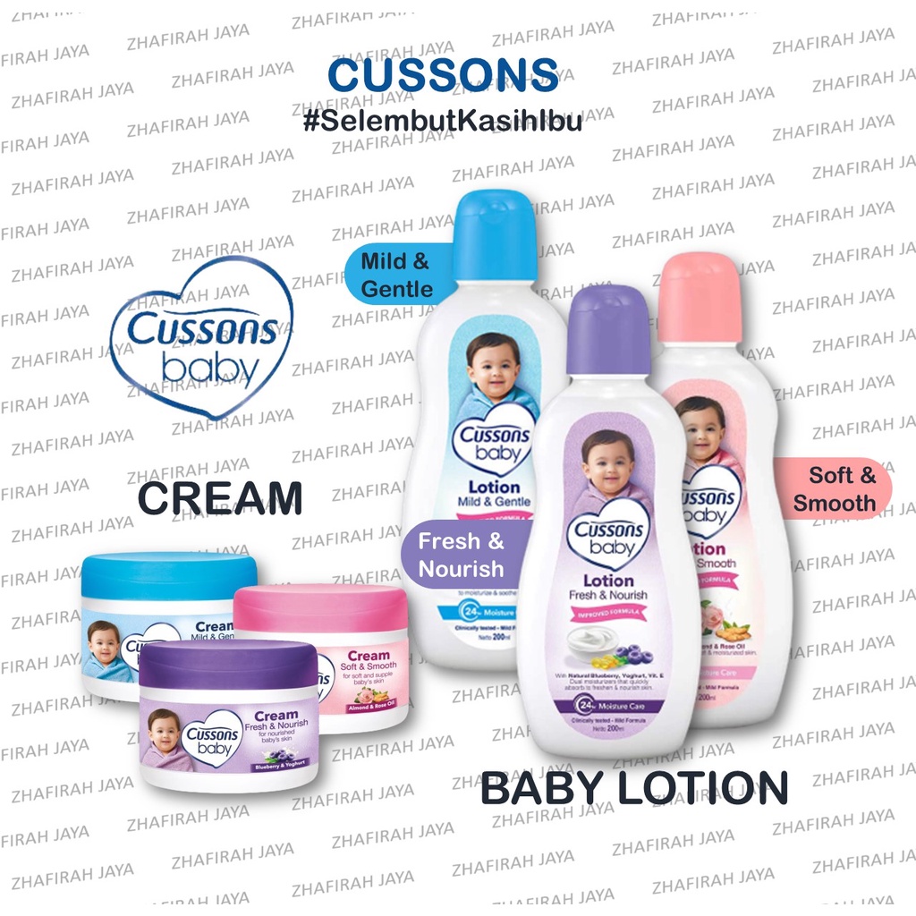 Jual CUSSONS Baby Cream Krim Bayi Cussons 50gr 100gr / Cussons Baby Lotion Lotion Bayi 100ml ...