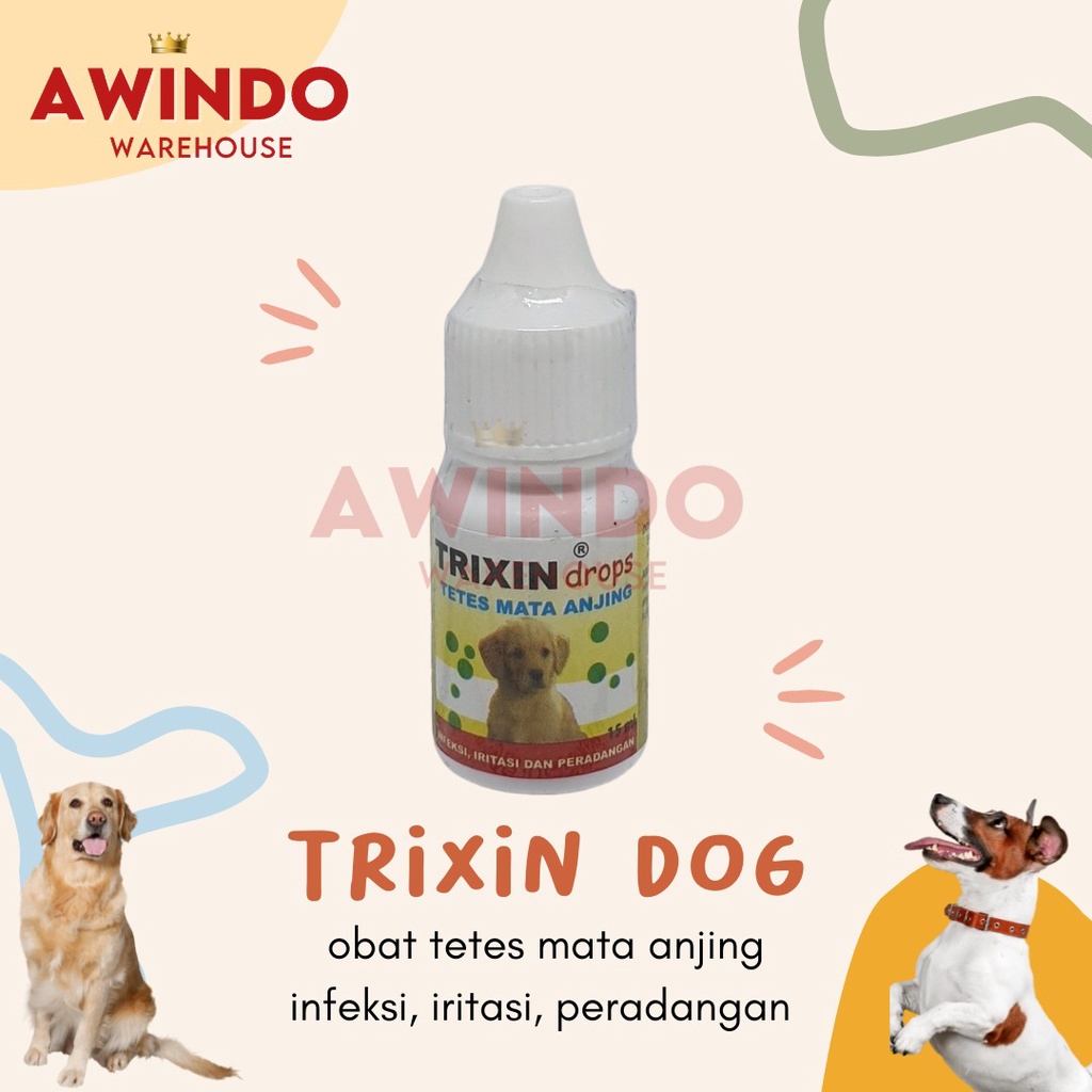 Jual TRIXIN ANJING - Obat Tetes Mata Hidung Infeksi Iritasi Anjing ...