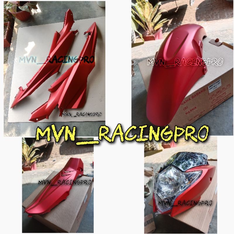 Jual Cover dek bodi body belakang kiri kanan warna merah dof pcx SUZUKI ...
