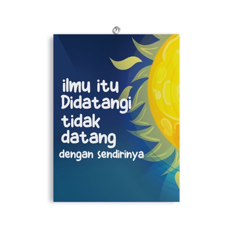 Jual Hiasan Dinding Quotes Motivasi Pajangan Dinding Sekolah Poster ...