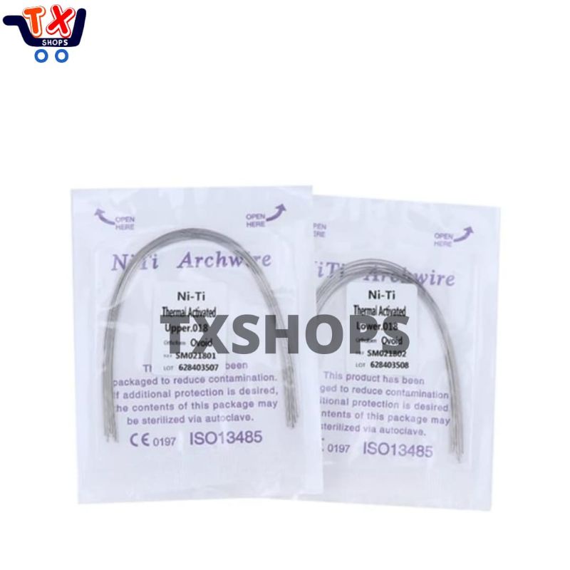 Jual Dental Niti Wire / Thermal Activated Wire Round Recta Rectangle | Shopee Indonesia