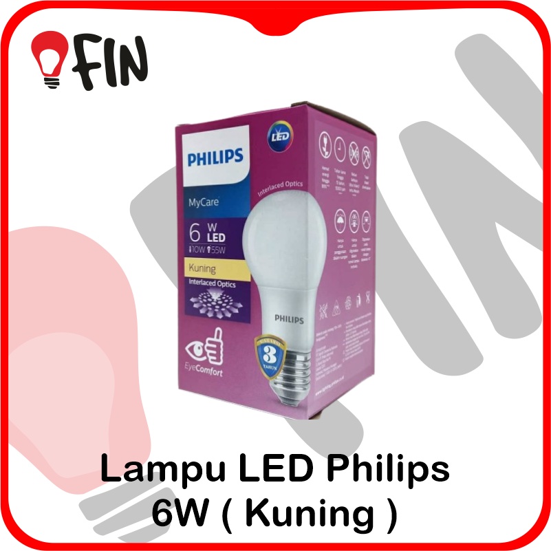 Jual Lampu Led Philips 6W Kuning | Shopee Indonesia