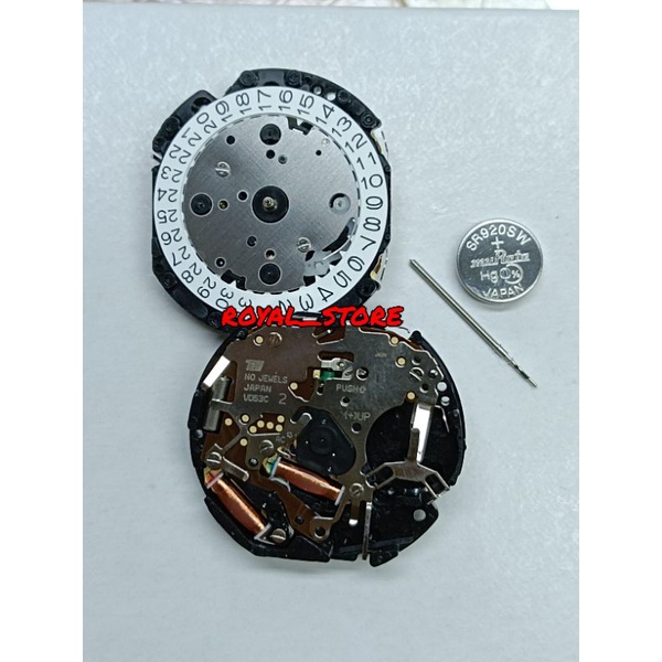 Jual mesin jam tangan VD53 chronograph aktif posisi chrono (3-6-9) | Shopee Indonesia