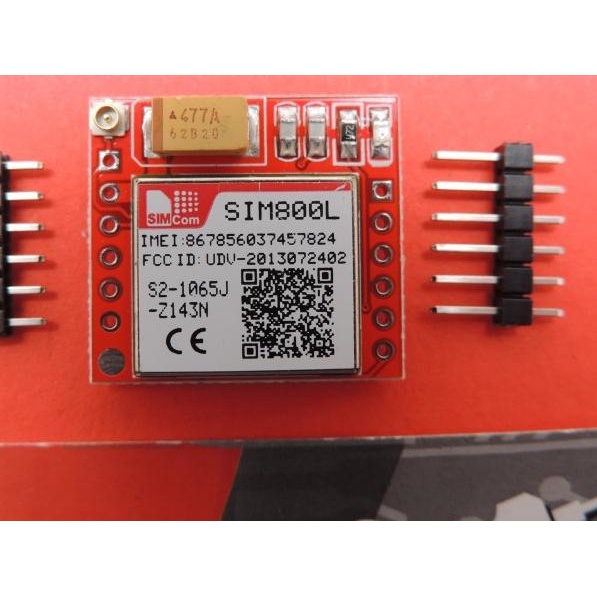 Jual SMALLEST SIM800L GPRS GSM MODULE SIM 800L 800 with antenna ...