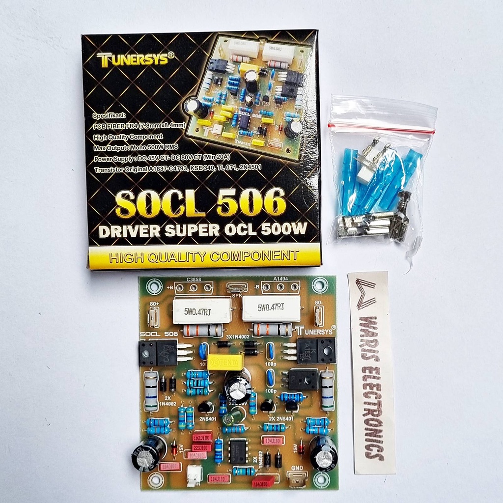 Jual Driver Power SOCL 506 TUNERSYS Super OCL Ampli Amplifier 500W | Shopee Indonesia