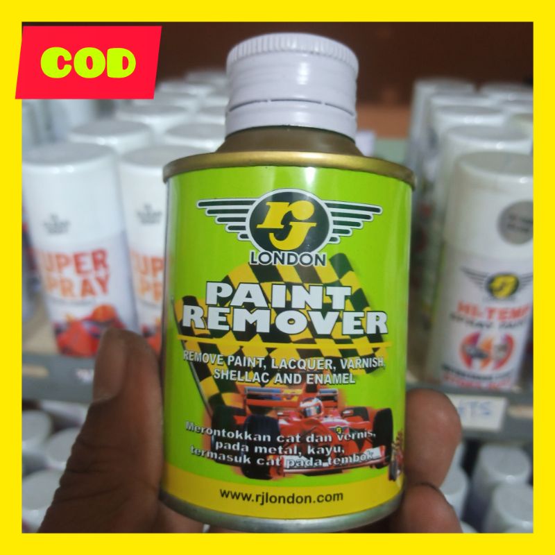 Jual PERONTOK PENGHILANG CAT PAINT REMOVER 100GR RJ LONDON PERONTOK CET ...