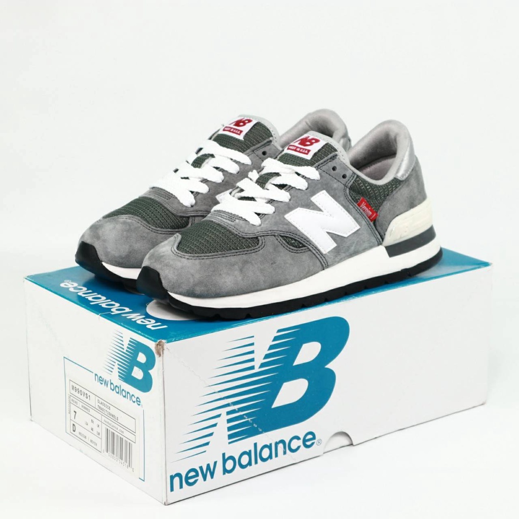 Jual SEPATU NEW BALANCE M990VS1 990 V1 GREY ORIGINAL BNIB FULL TAG ...